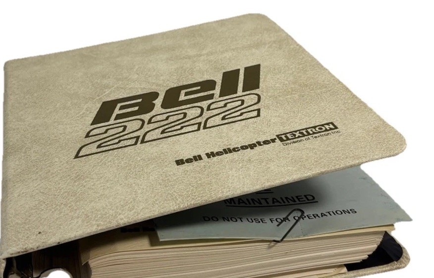 Bell Helicopter Model 222/222B Flight Manual 1982 H9SW BHT-222B-FM | eBay