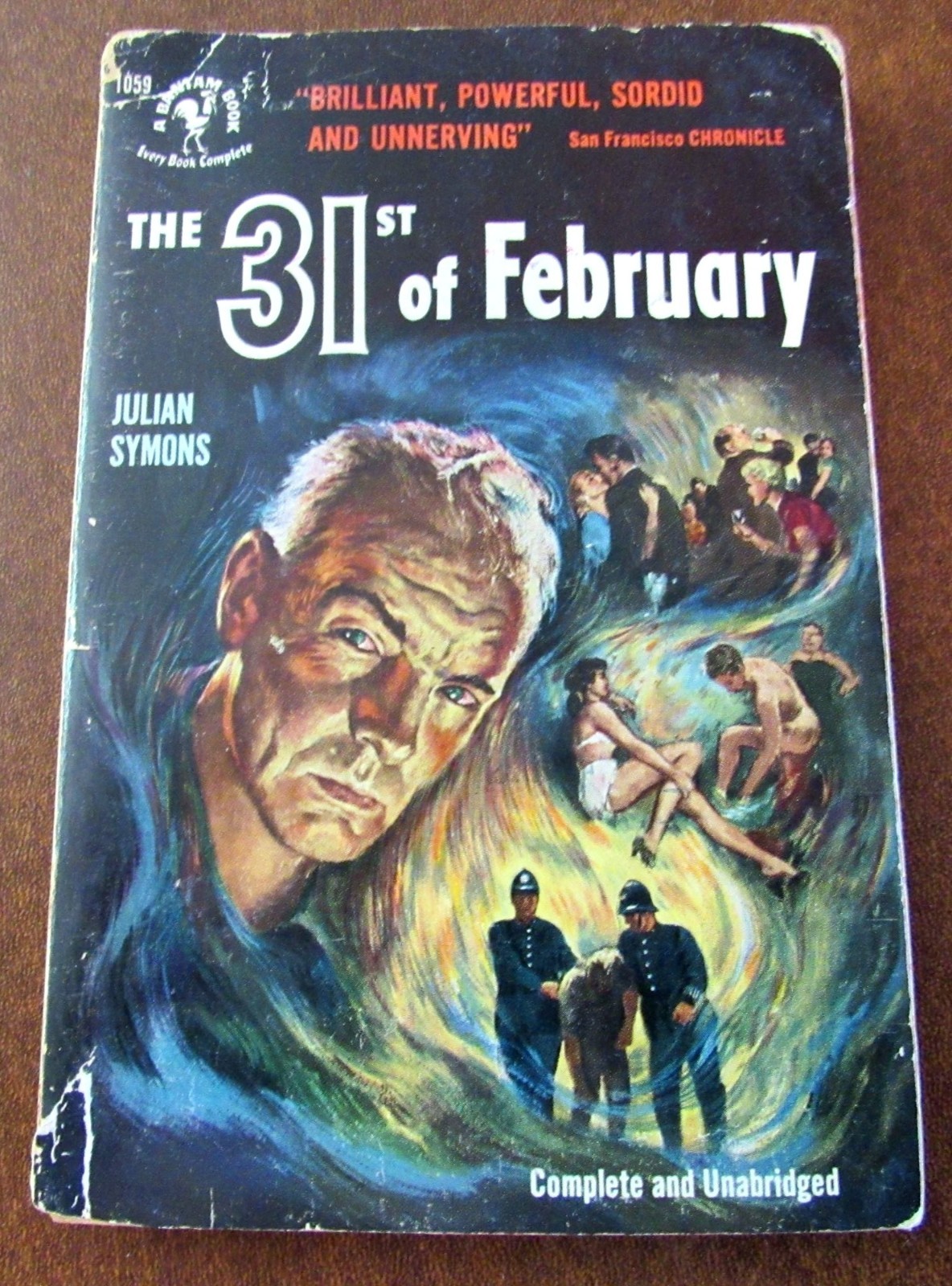 Vintage 1953 1st Edition Bantam The 31st of February By Julian Symons ...