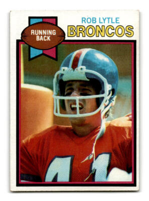 1979 Topps Rob Lytle #384 Denver Broncos | eBay