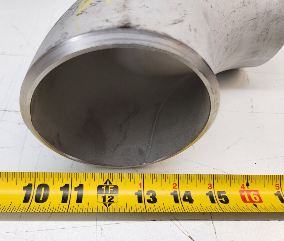 GAV 1RTF6 4" 90° Long Radius Elbow 304L Stainless Steel Schedule 40 ...