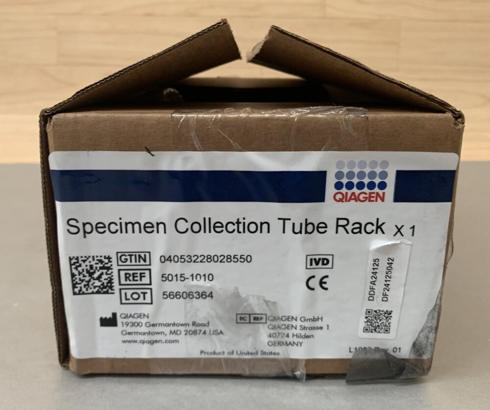 Qiagen Specimen Collection 48-Hole Tube Rack (5015-1010) | eBay