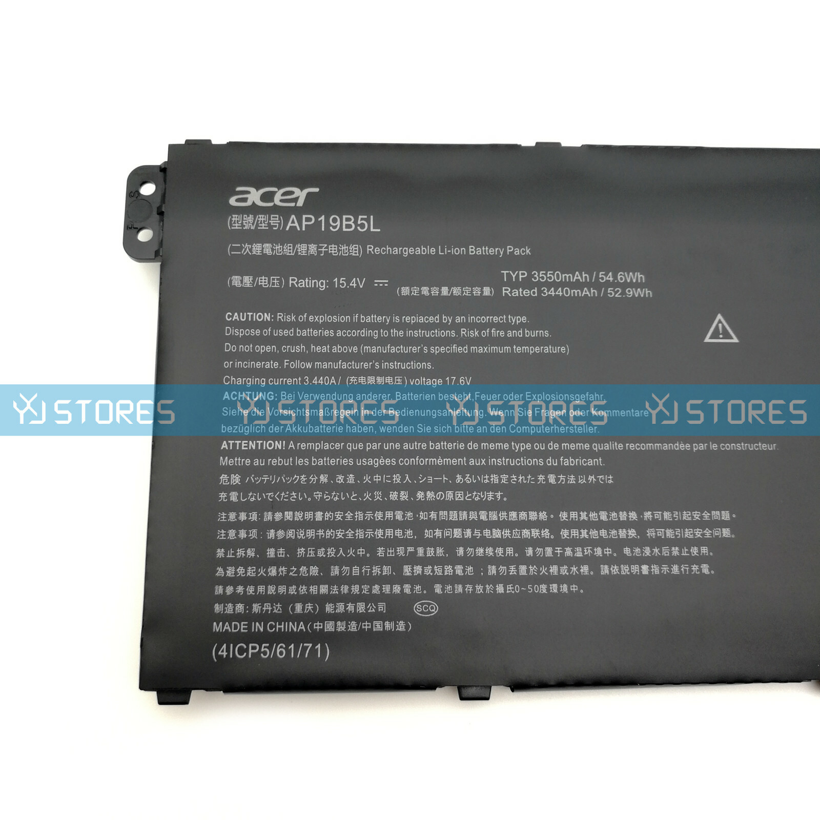 Genuine AP19B5L Laptop Battery for Acer Aspire 5 A515-43 SF314-42 Vero ...