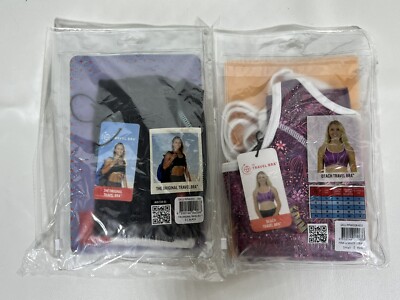 The Original And Beach Travel Bra Sports Passport Pocket Pouch Pink ...