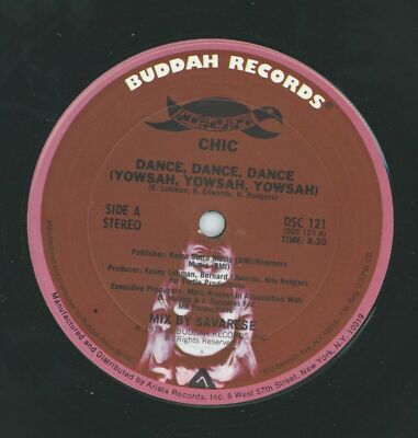 Chic Dance Dance Dance Yowsah! (1979)(EX/Gen) 12" Disco Record FAST ...