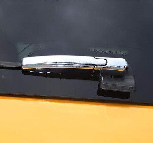 2PCS Chrome Rear Window Wiper Trim Decor Cover For Ford Bronco Sport ...
