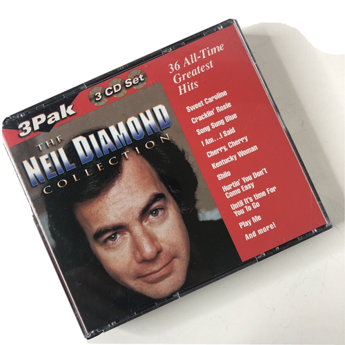 The Neil Diamond Collection 3 Disc CD 36 All-Time Greatest Hits Sweet ...