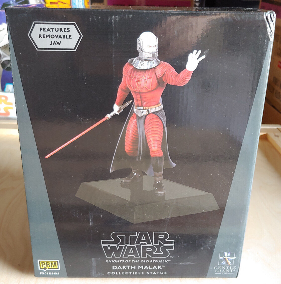 GENTLE GIANT STAR WARS KOTOR DARTH MALAK MAQUETTE STATUE PBM EXCLUSIVE ...