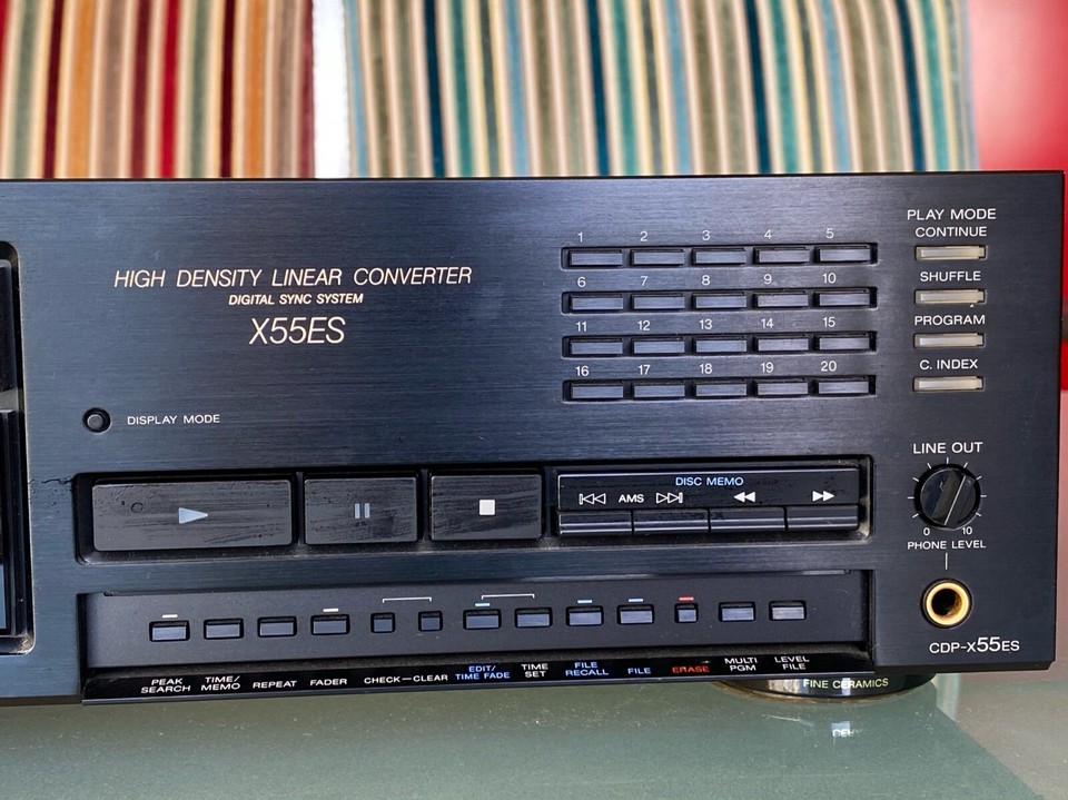 SONY CDP-X55ES CD Player VINTAGE JAPANESE IMPORT | eBay UK