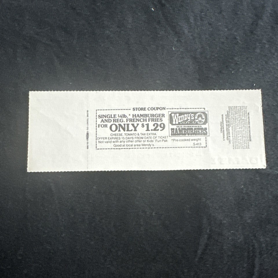 USFL Inaugural Game 1983 Full Unused Ticket Washington Federals vs ...