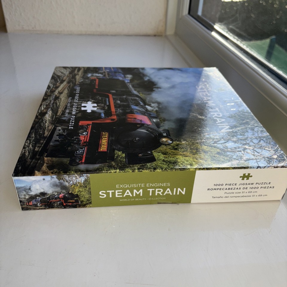 Exquisite Engines Steam Train 1000 Piece Jigsaw Puzzle | eBay UK