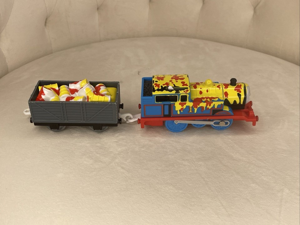 Thomas & Friends Trackmaster Thomas Makes A Mess - 2006 - Works | eBay
