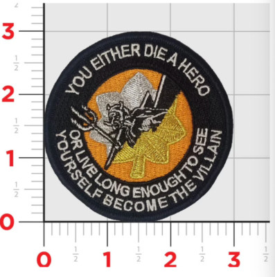 NAVY VAQ-144 MAIN BATTERY JOPA HOOK & LOOP EMBROIDERED SHOULDER PATCH ...