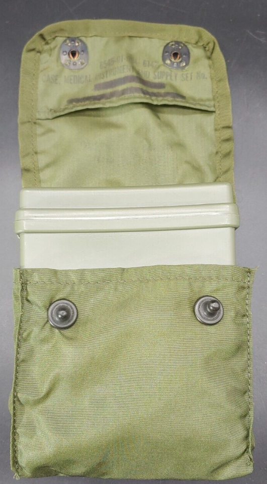 US Military Style First Aid Kit, Individual 6545-01-094-8412 W/ Clips ...