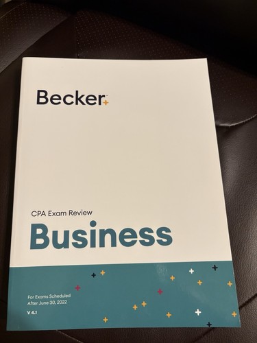 Becker Professional Education CPA Exam Review - V 4.1 Business Textbook ...