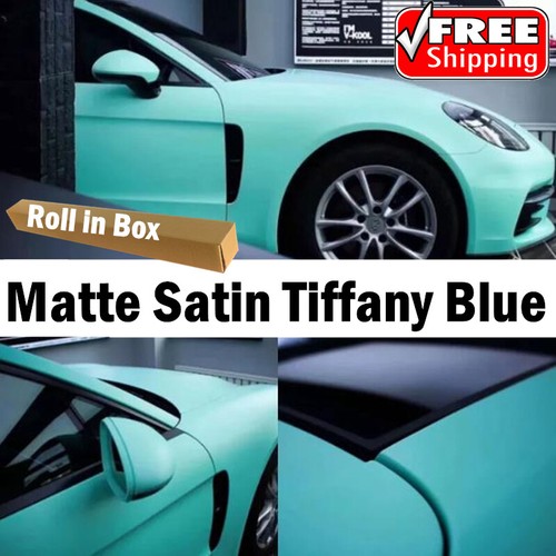 Matte Satin Tiffany Blue Car Vinyl Wrap Vinyl Stickers Decals Film ...