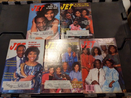 Vintage Jet Magazine Lot (5) Bill Cosby Show Kids TV 1980s | eBay