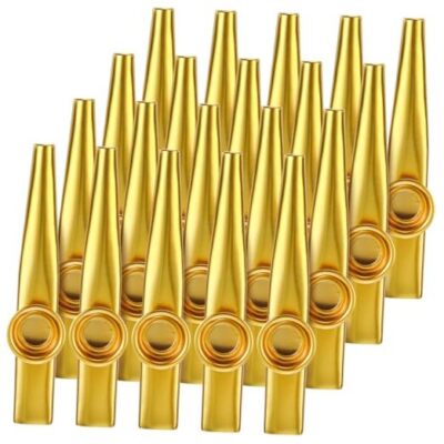 20 Pcs Kazoos Musical Instruments Metal Kazoos Flute Bulk Kazoo for ...