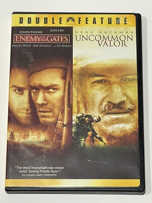 Enemy at the Gates/Uncommon Valor (DVD, 2007, 2-Disc Set, Widescreen ...