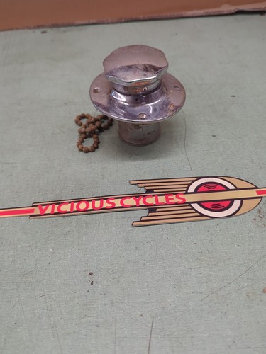 Antique Automobile Or Hot Rod Fuel Cap Chrome | eBay