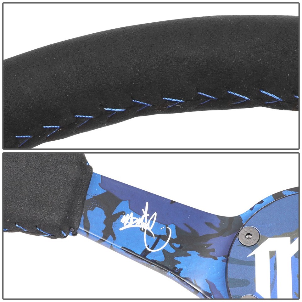NRG INNOVATIONS RST-020MB-C-MM 350MM 3" DEEP MAD MIKE SIGNATURE ...