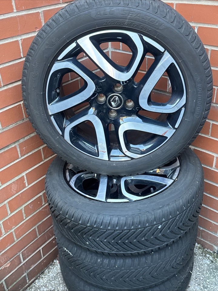 RENAULT CAPTUR MK1 X87 SET OF 4 17" ALLOY WHEELS WITH TYRES | eBay UK
