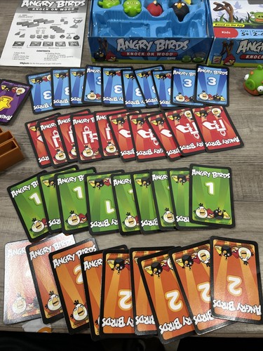 Angry Birds Wood Ice Space Card Game Replacement Parts Pieces Blocks ...