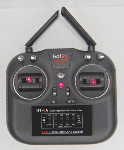 Hotrc HT-8A 2.4GHz 8 Channels RC FHSS Mode2 TX SBUS RX REPLACEMENT ...