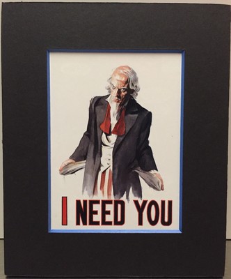 UNCLE SAM By ALEX ROSS Pro Matted Print Kingdom Come DC Comics USA | eBay