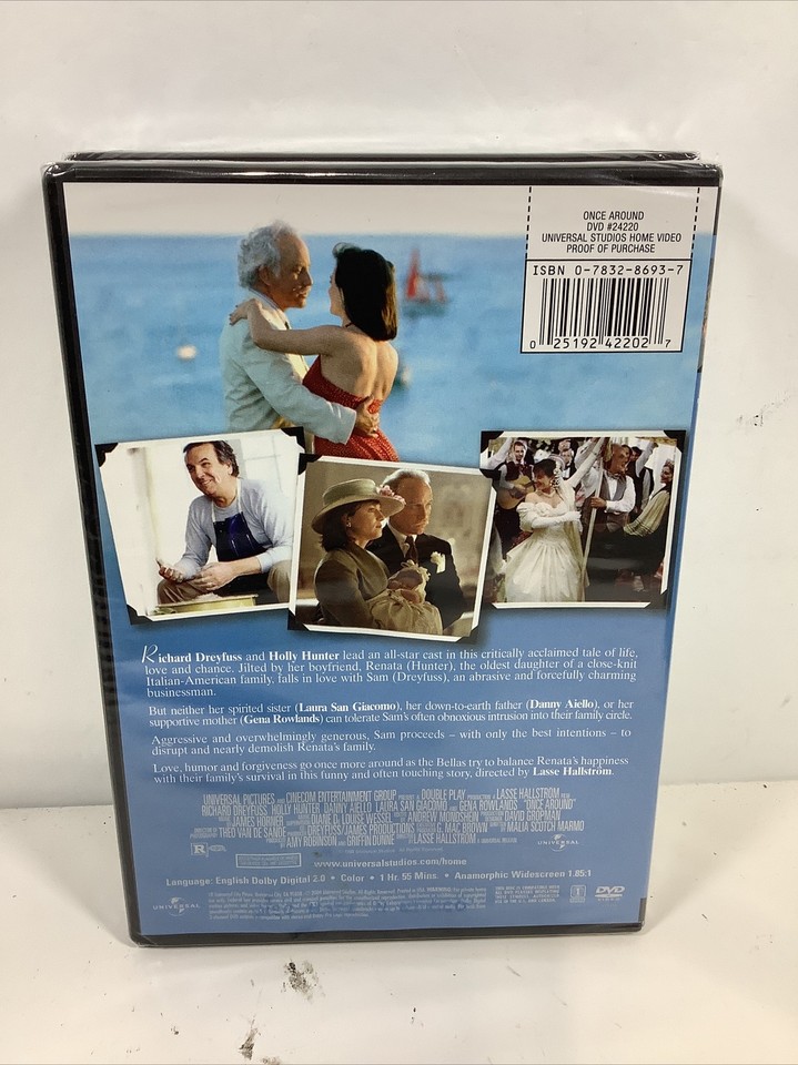 Once Around (DVD, 1991) 25192422027| eBay