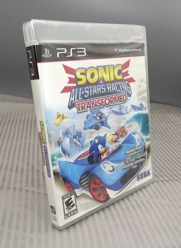 PS3 - SONIC & ALL-STARS RACING TRANSFORMED PS3 Playstation 3 **FACTORY ...