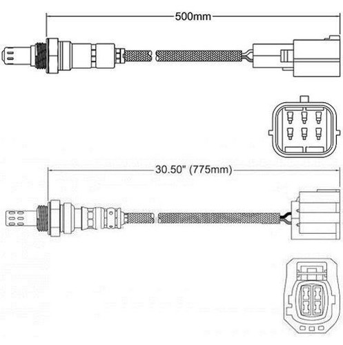 O2 oxygen SENSOR KIT for MAZDA 3 BK LF 2.0L L3 2.3L PRE CAT POST CAT | eBay
