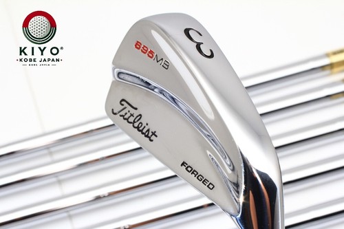 8Pcs Titleist FORGED 695 MB Iron set 3-4-5-6-7-8-9-PW Stiff Flex DG ...