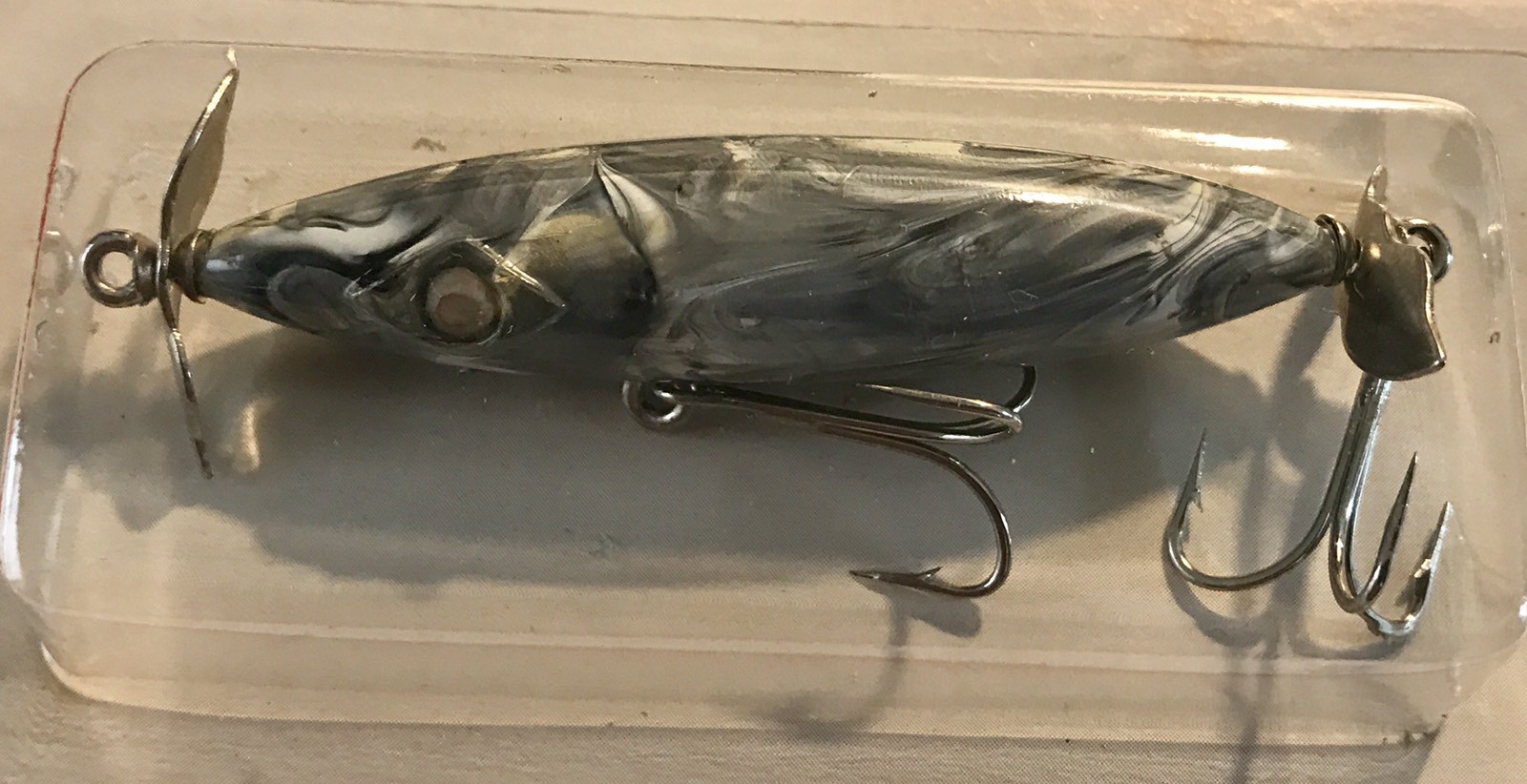 Vintage Diamond Eye Rattler Topwater Lure - Capt Jim Strader's Fishing ...