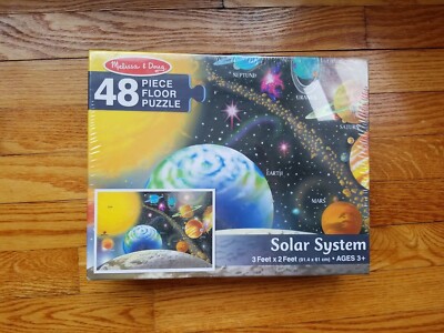 Melissa & Doug Solar System Floor Puzzle 48pcs 707005019739| eBay