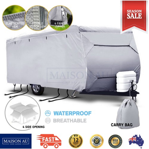 14FT 15FT 16FT Caravan Campervan Cover Pop Top Waterproof Heavy Duty ...