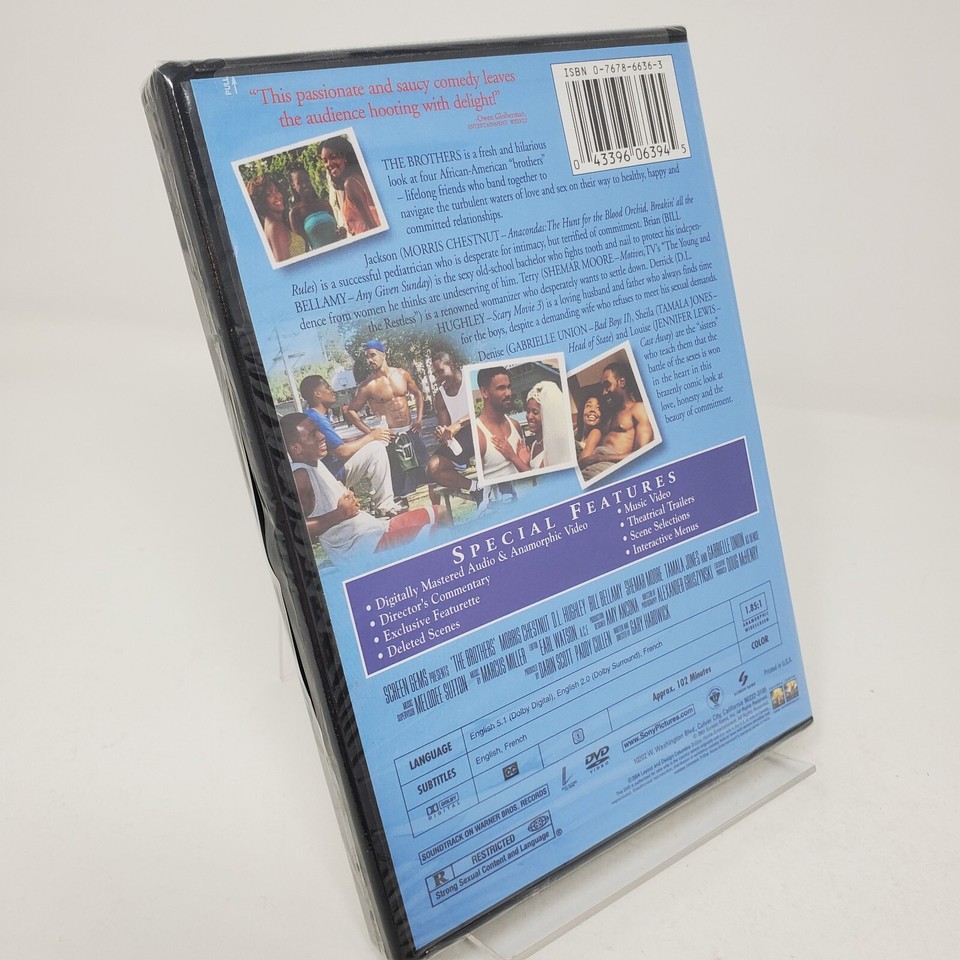 The Brothers (DVD, 2001, with Special Features, Rated R, Comedy) - NEW ...