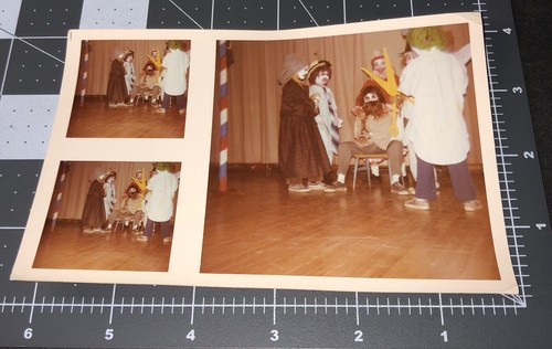 WEIRD 1970s Boy Scout Show CREEPY Clown Face Makeup Costume Vintage ...