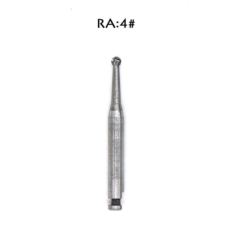 Dental Tungsten Steel Carbide Bur Round RA Burr Fit Low Speed Contra ...