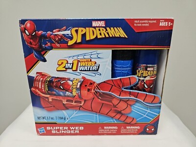 Spider-man Super Web Slinger, Web Shooter, Marvel 2 in one 630509613397 ...