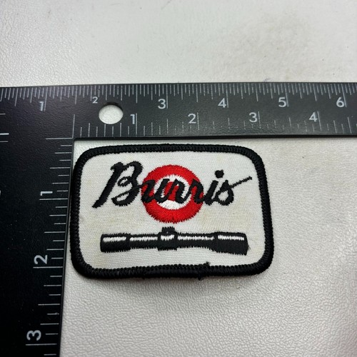 Vintage BURRIS GUN RIFLE SCOPE HUNTING Patch 40TY | eBay