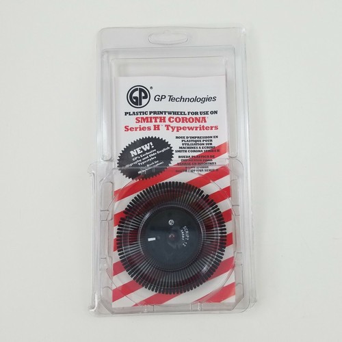 Smith Corona H 59597 Script 12 GP Technologies Printwheel | eBay