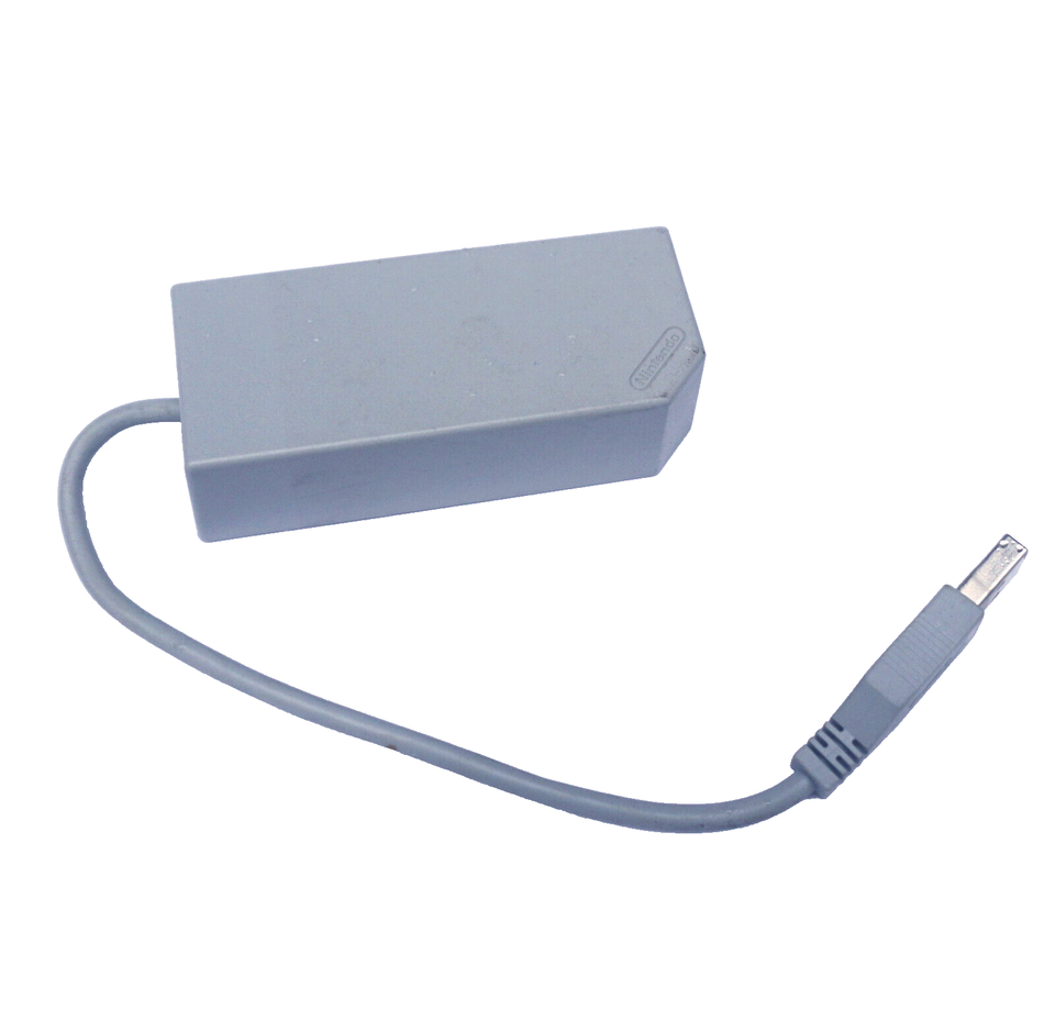 Nintendo Wii USB Ethernet Adapter Official OEM U Works w/Smash Switch ...