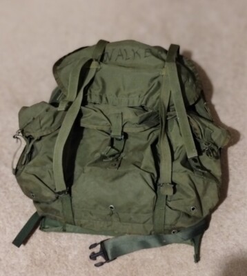 US Army Military Green Alice LC-1 Large Combat Field Pack RucksackNylon ...