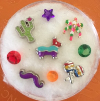 Floating Charm Set~*~ FIESTA Cinco De Mayo Party Piñata ~*~Living ...