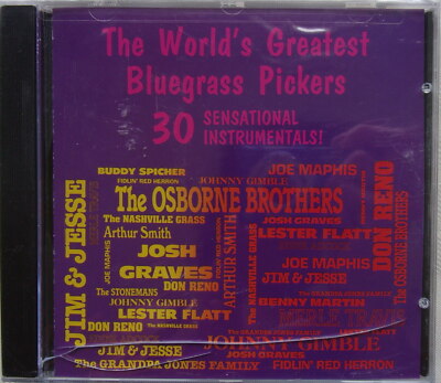 THE WORLD'S GREATEST BLUEGRASS PICKERS - CD - Brand New | eBay