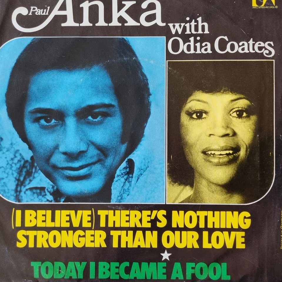 Paul Anka with Odia Coates - (I believe) There's nothing stronger than ...