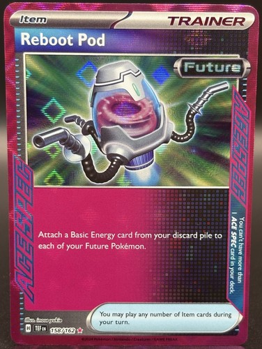 Pokémon TCG - Reboot Pod Ace Spec Scarlet & Violet Temporal Forces 158/ ...