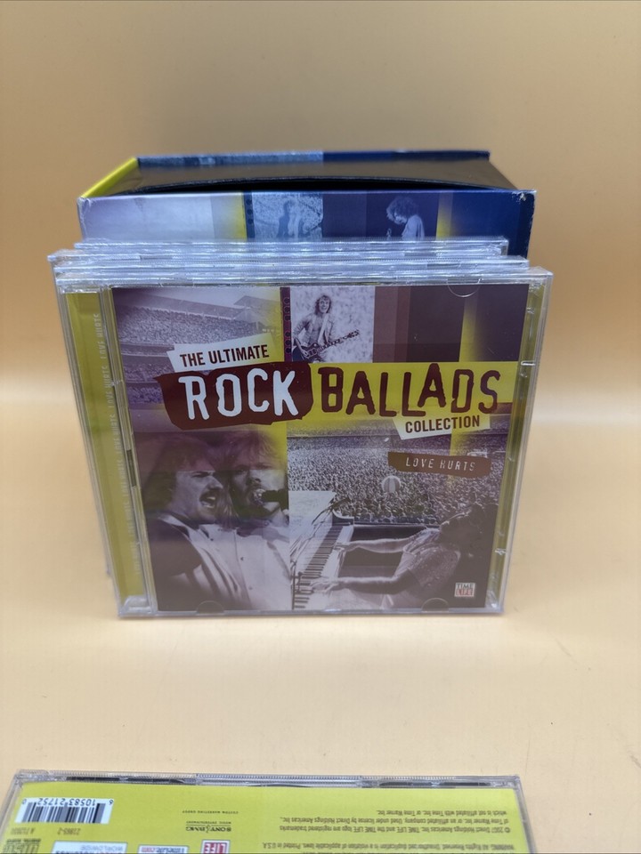 The ULTIMATE Rock Ballads COLLECTION 5 CD Box Set (w/8 Disc), Time Life ...