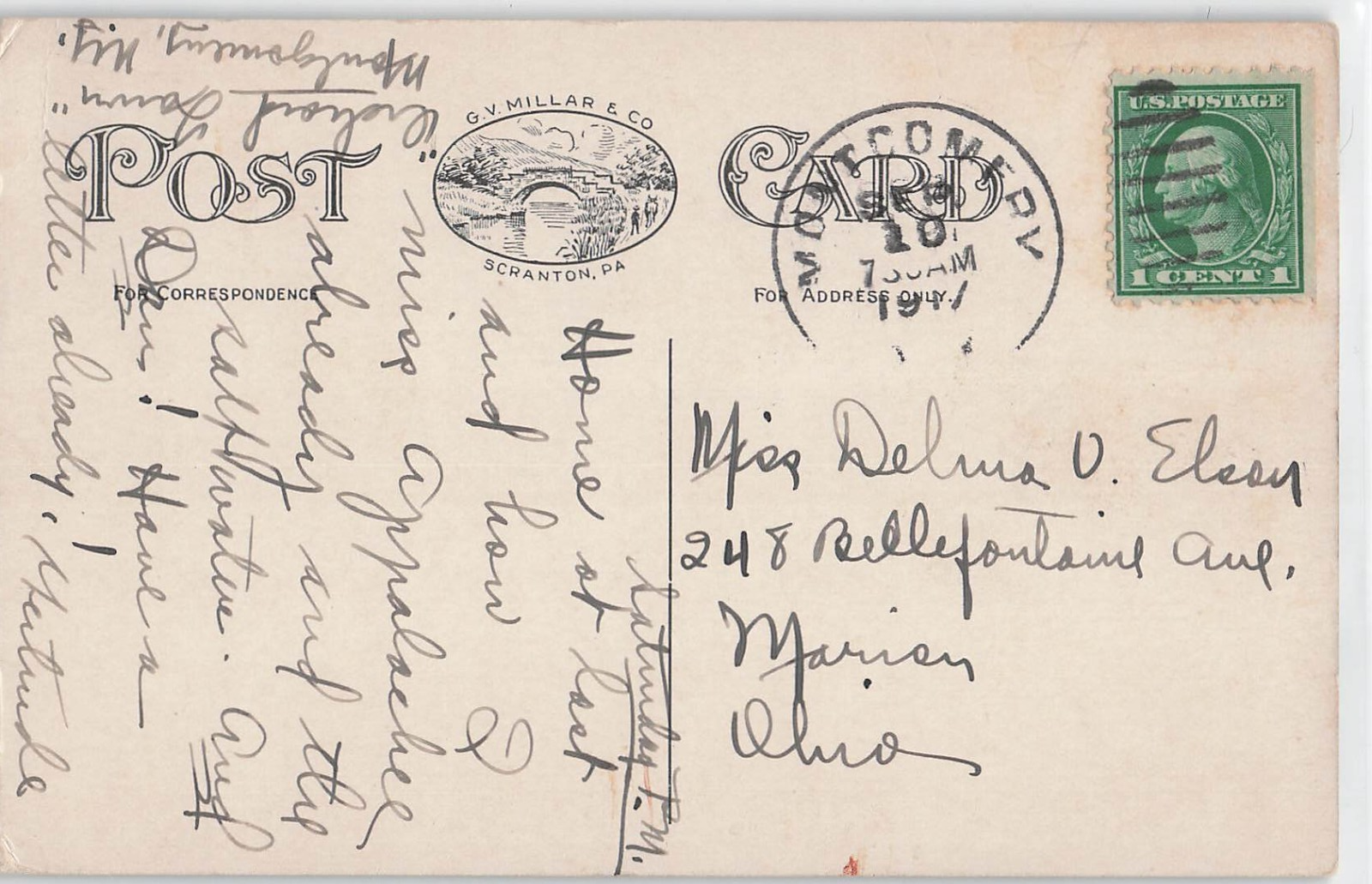 Early 1900's Postcard, Old Fireman's Hall, Montgomery, New York | eBay