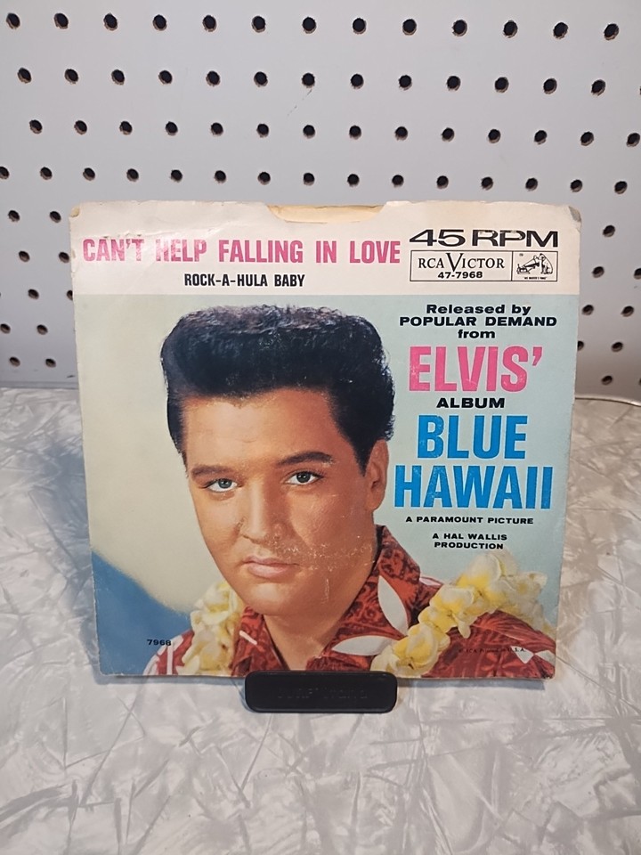 Elvis Presley Can't Help Falling In Love / Rock-A-Hula Baby RCA Victor ...